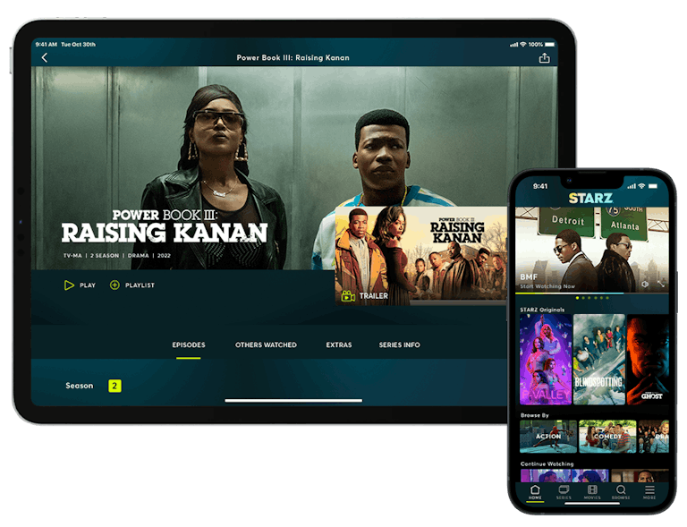 Starz app cost store